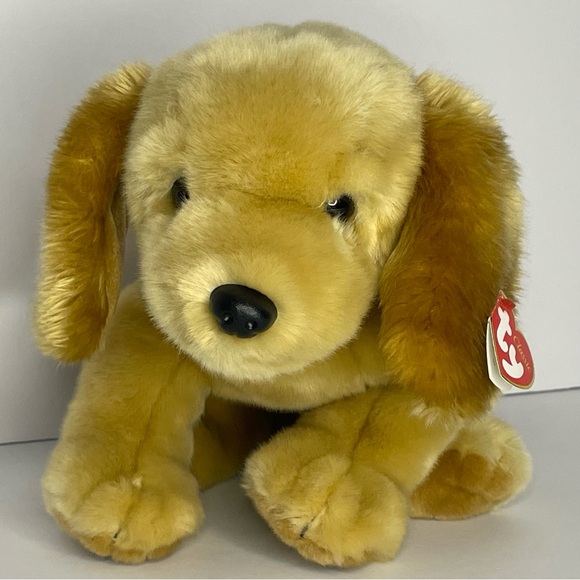 Vintage | Toys | Ty Classic Tugs 203 Golden Retriever Plush Soft And ...
